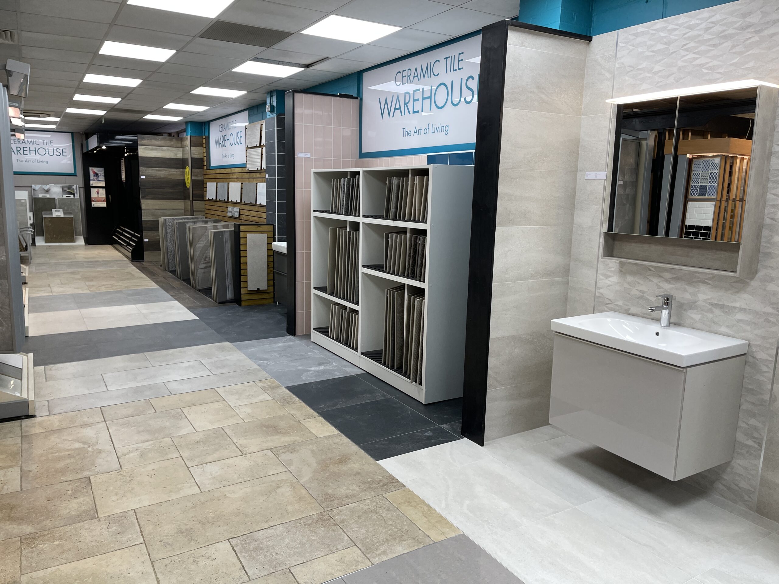 Ceramic Tile Warehouse Showroom - Park Street Bathrooms