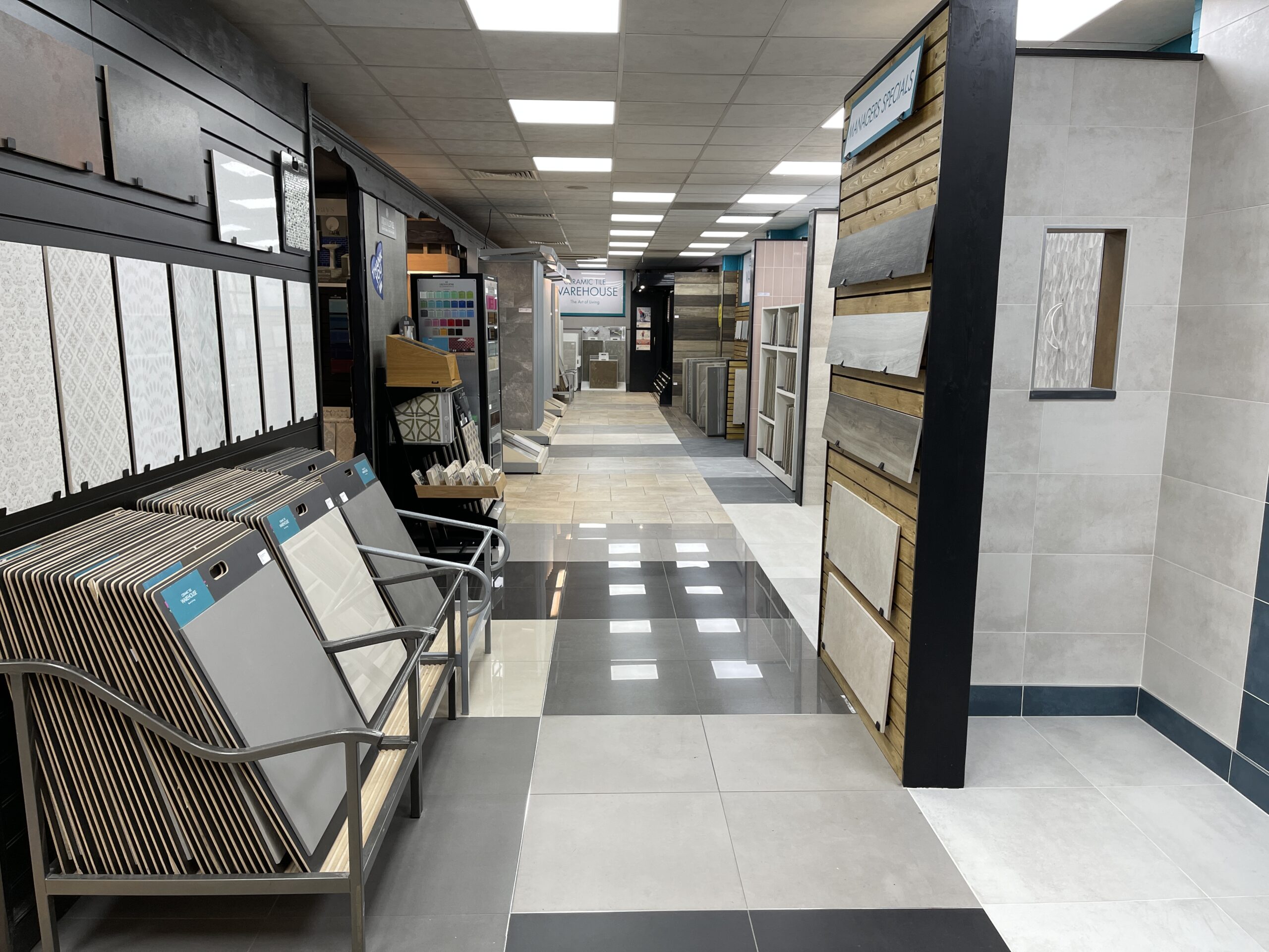 Ceramic Tile Warehouse Showroom - Park Street Bathrooms