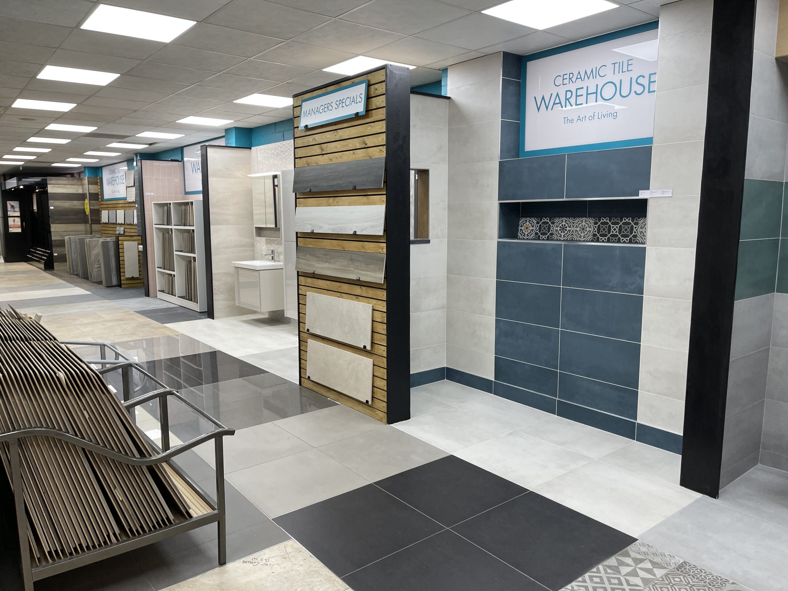 Ceramic Tile Warehouse Showroom - Park Street Bathrooms
